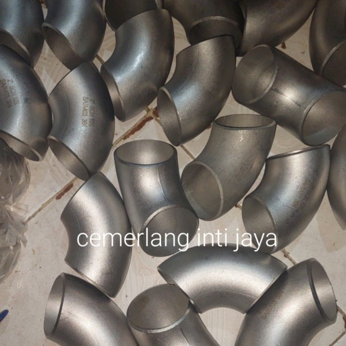Jual Elbow Las Stainless 2" inch SCH10 SS 304 / Knee Las Stainless ...