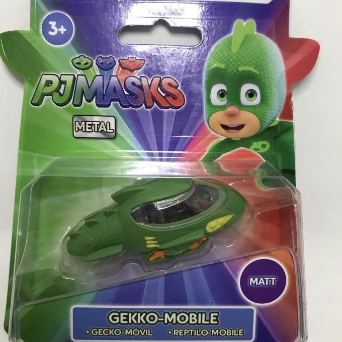 Jual PJMasks Metal - Gekko Mobile Diecast (Matt) | Shopee Indonesia