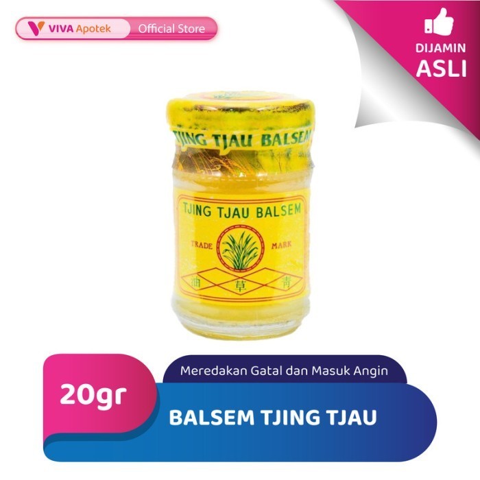 Jual Balsem Tjing Tjau Meredakan Gatal dan Masuk Angin (20 Gram ...