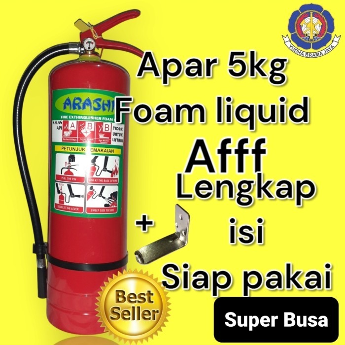 Jual TERBARU - apar 5 kg foam liqiud super busa garansi 5th pemadam api ...