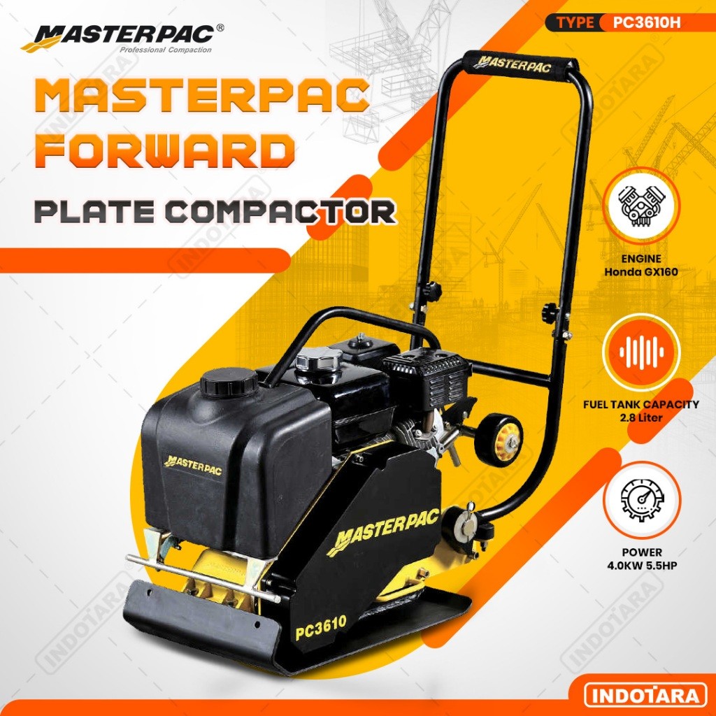 Jual Masterpac Forward Plate Compactor PC3610H | Shopee Indonesia