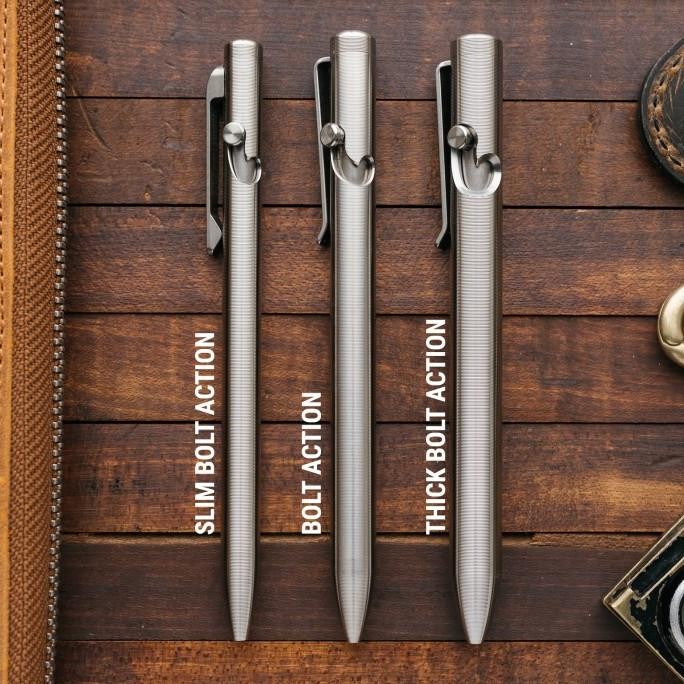 Jual TACTILE TURN THICK BOLT ACTION BALLPOINT PEN/ PULPEN | Shopee ...