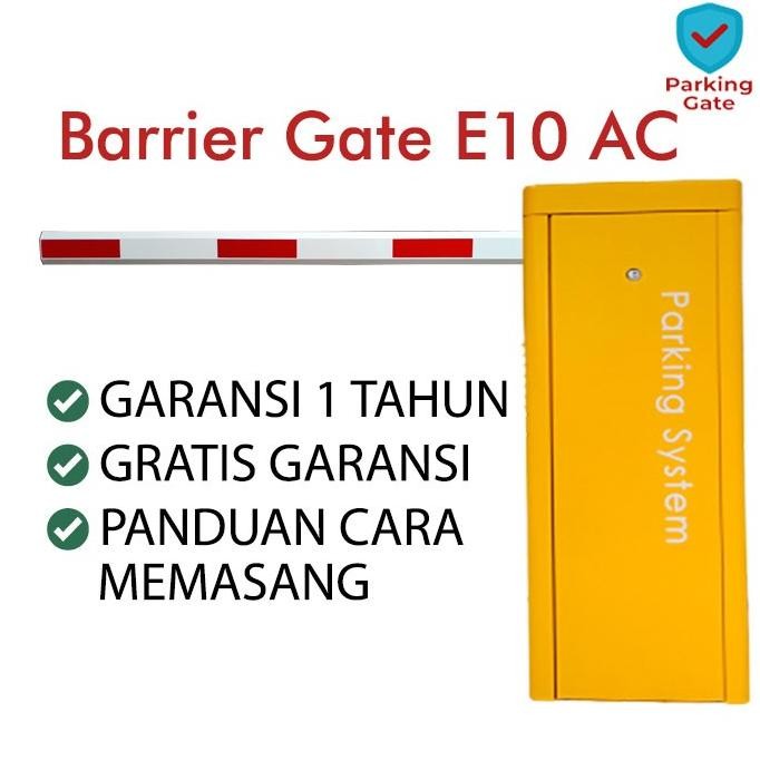 Jual Barrier Gate E10 Ac / Palang Parkir / Portal Gate Premium Quality ...