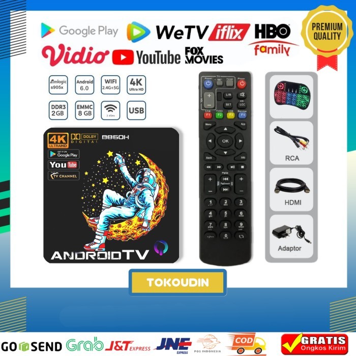 Jual STB Android BOX ZTE 4K B860H V2 Full Aplikasi | Shopee Indonesia