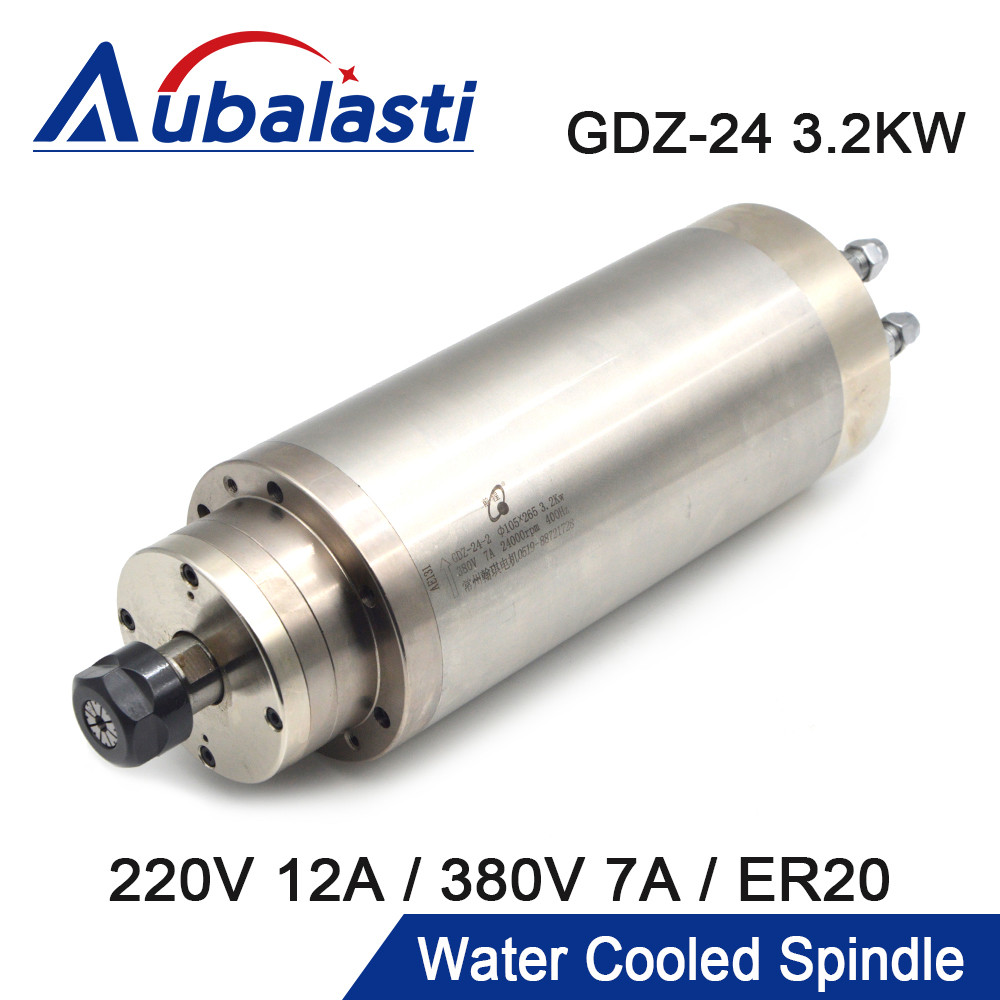 Jual VIN HQD CNC Spindle Motor 1.5kw 2.2kw 3.2KW ER11 ER20 220V 380V ...