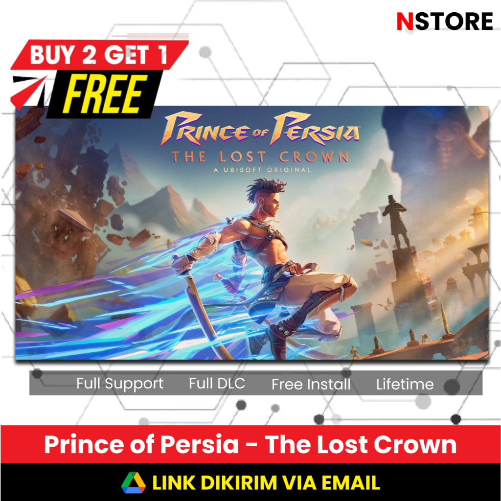 Jual PRINCE OF PERSIA THE LOST CROWN - GAME PC/LEPTOP - ORIGINAL GAME - DOWNLOAD LANGSUNG MAIN ...