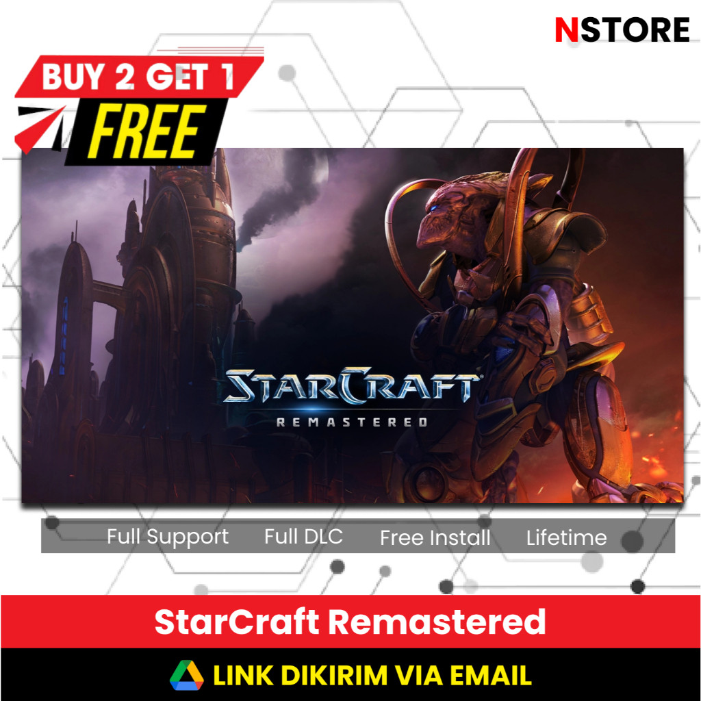Jual STARCRAFT REMASTERED - PC/LEPTOP GAME - DOWNLOAD LANGSUNG MAIN ...
