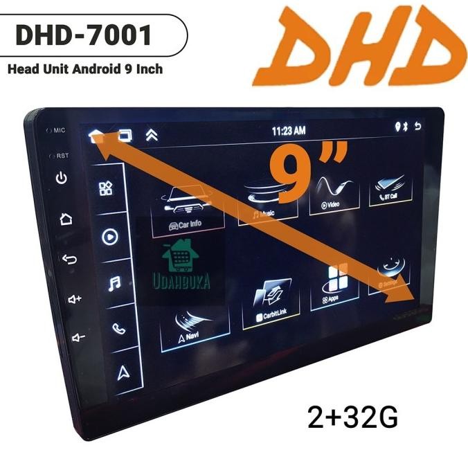 Jual Promo Head Unit Mobil - Android - Dhd 7001 - 9 Inch - Car Head ...