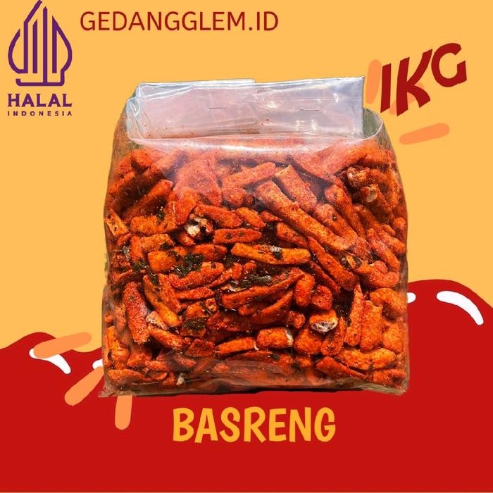 Jual Basreng Pedas Daun Jeruk 1Kg Sajodo Snack Raja Ngemil Food ...