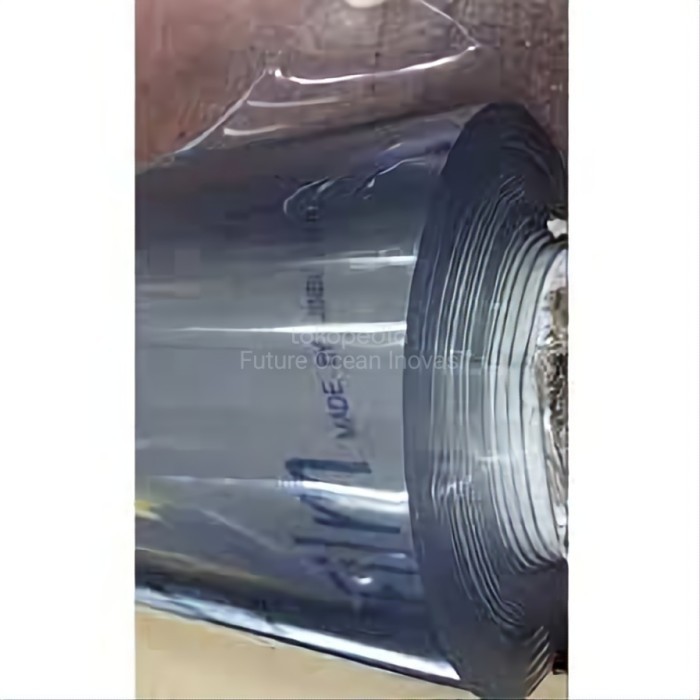 Jual plastik mika roll / plastik pvc lentur / taplak meja bening transparan | Shopee Indonesia