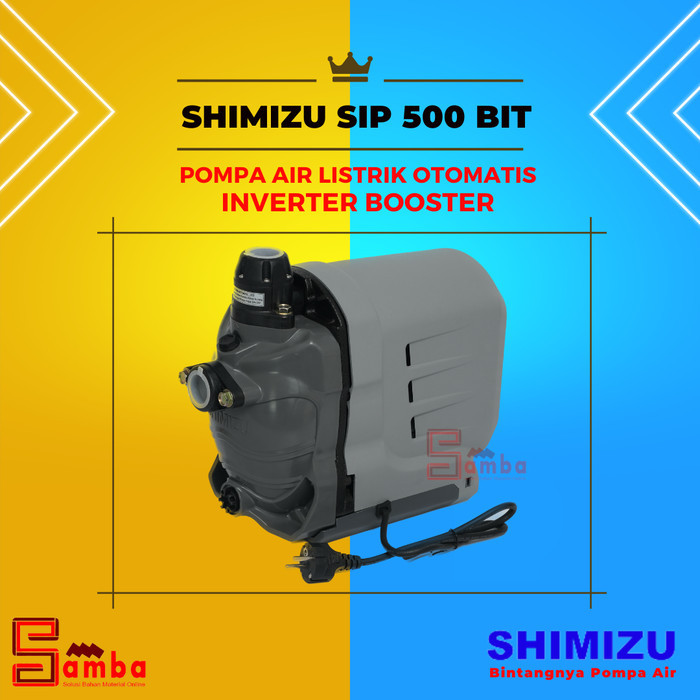 Jual Shimizu Pompa Air Dorong Sip 500 Bit Smart Booster Pump Inverter ...