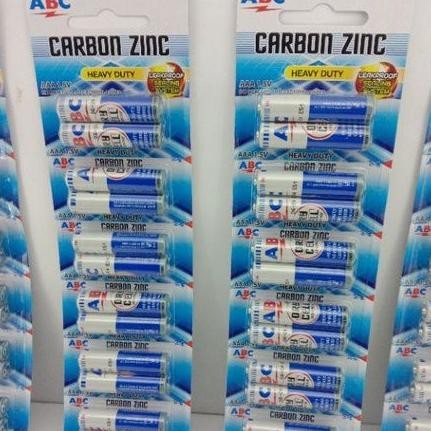 Jual Viral (1 Renteng Isi 12Pcs) Batu Abc Biru Remote Aaa A3 1,5 V ...