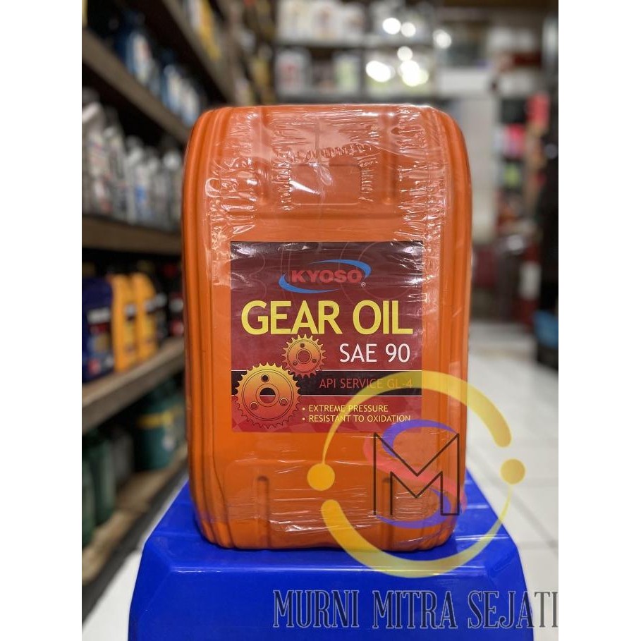 Jual Kyoso Gear Oil SAE 90 GL-4 Oli Gigi Transmisi Gardan Jerigen 19 L ...