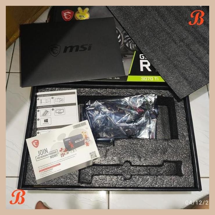 Jual [SRP] DUS BOX VGA MSI RTX 3070 TI ORIGINAL IMEI | Shopee Indonesia
