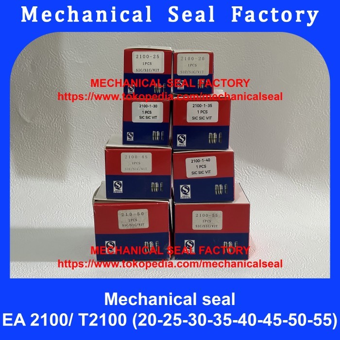 Jual STOK TERBARU!! Mechanical seal EA 2100/ T2100 (20-25-30-35-40-45-50-55) mm Ebara pump ...