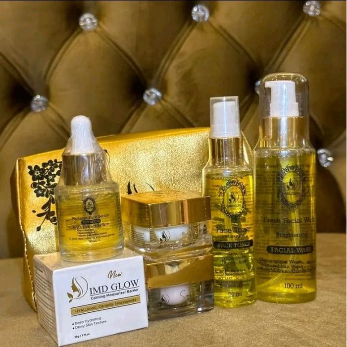 Jual paket lengkap skincare IMD glow isi 6item | Shopee Indonesia