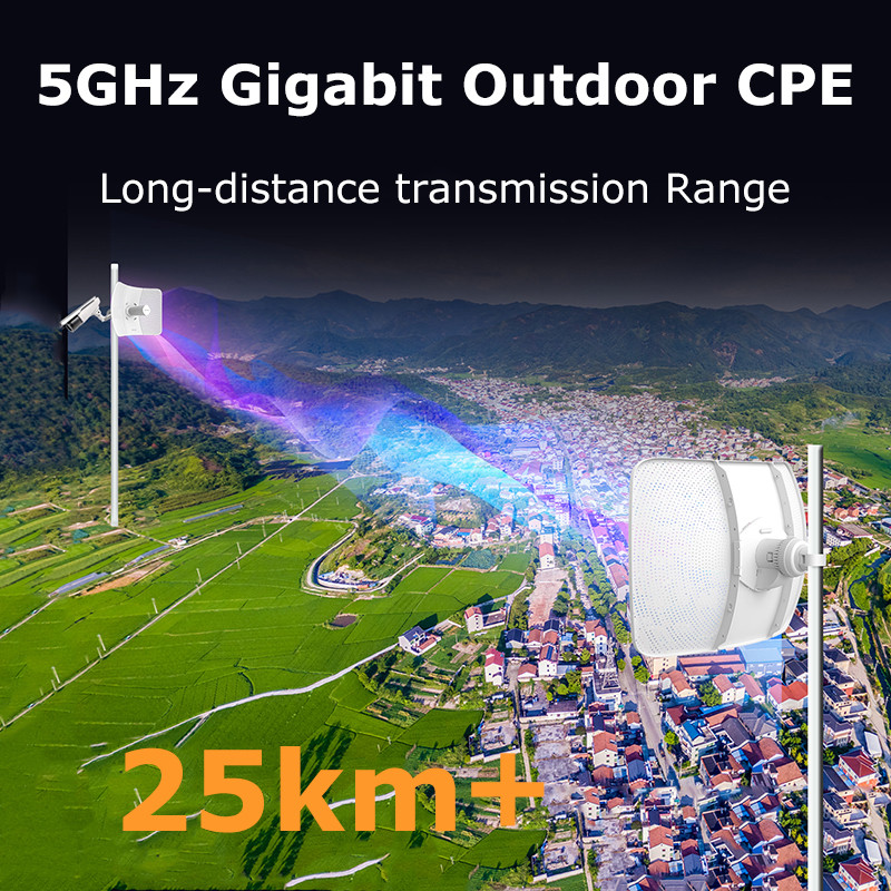 Jual New 25KM WIFI Outdoor CPE Wireless AP Bridge Router 867Mbps ...