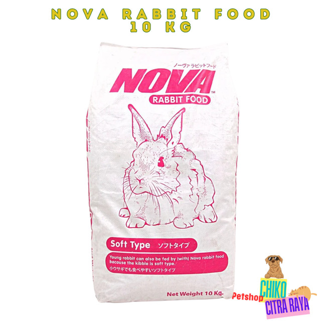Jual Nova Rabbit food 10 Kg, Makanan Kering | Shopee Indonesia