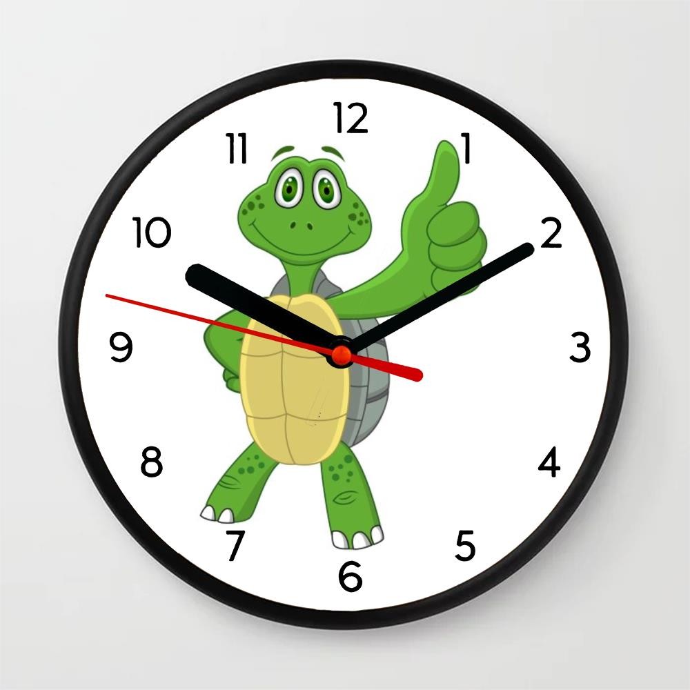 Jual Jam dinding Kartun penyu Royalty Free 20CM | Shopee Indonesia