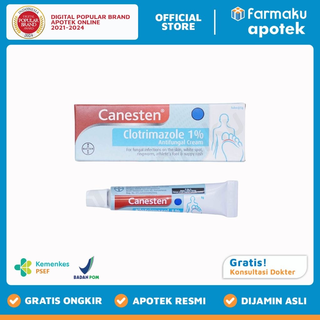 Jual Canesten Cream 5 gr - PSG | Shopee Indonesia