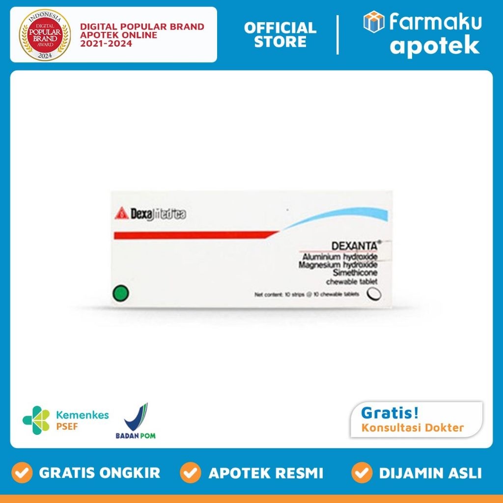 Jual Dexanta Strip 10 Tablet - PSG | Shopee Indonesia
