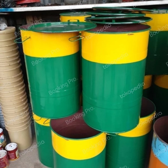 Jual PENAWARAN SPESIAL TONG PEMBAKARAN SAMPAH/DRUM BESI 60 LITER/EMBER ...