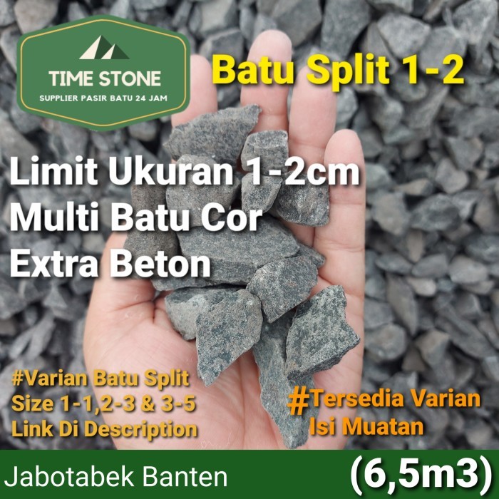 Jual Batu Split Cor 1-2 Beton Bangunan Dak Lantai Tiang Pondasi Kolom ...