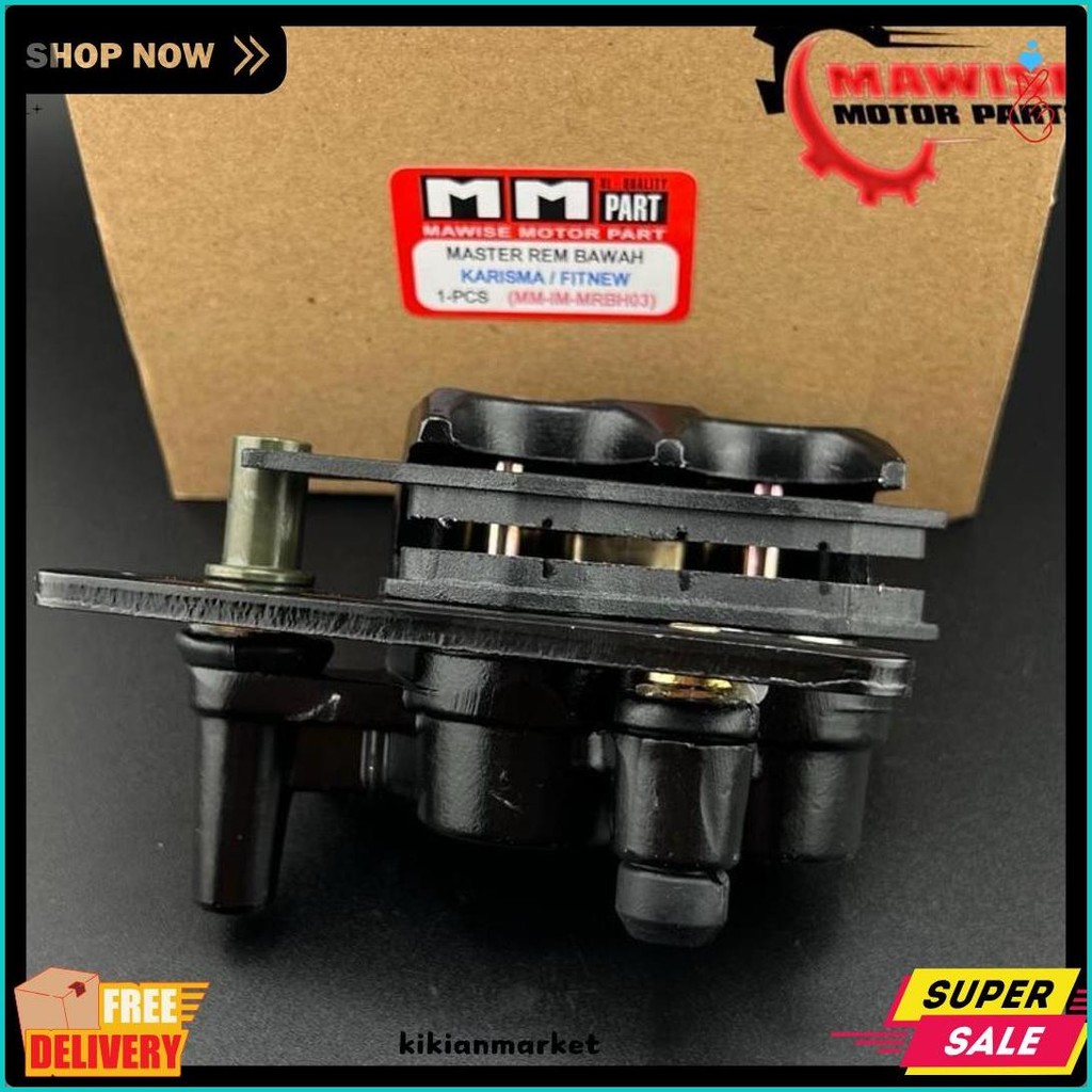 Jual Master Rem Bawah (Assy) Karisma / Fitnew - Master Rem Bawah Kaliper Assy Kepala Babi Depan ...