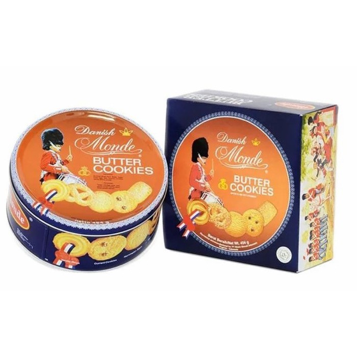Jual Danish Monde Biscuit Butter Cookies Kaleng 908g 908 gram biskuit ...