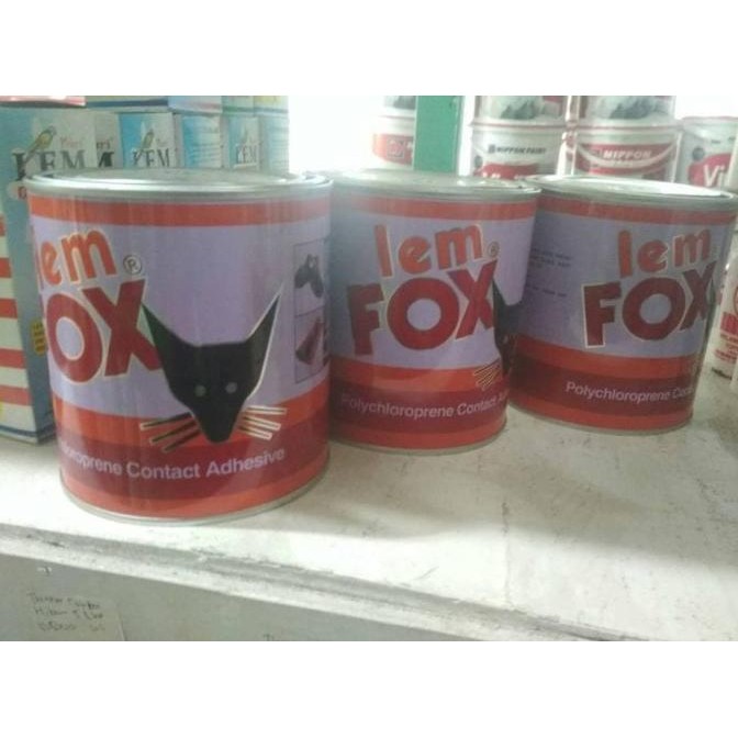 Jual Lem Fox Kuning Kaleng 600 Gram/ Lem Kayu dll | Shopee Indonesia