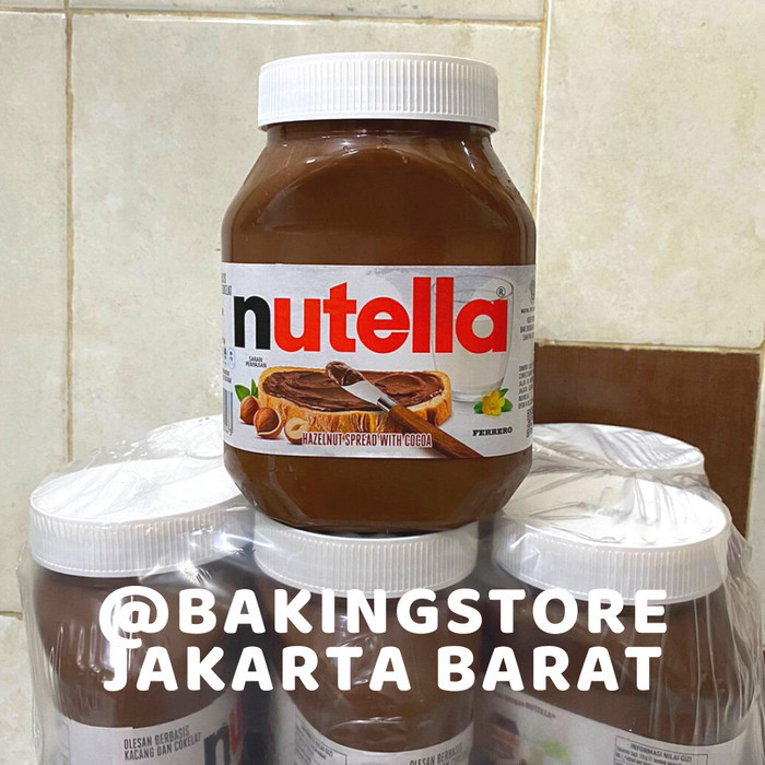 Jual NUTELLA CHOCOLATE HAZELNUT SPREAD 1 KG SELAI COKLAT HAZELNUT ...