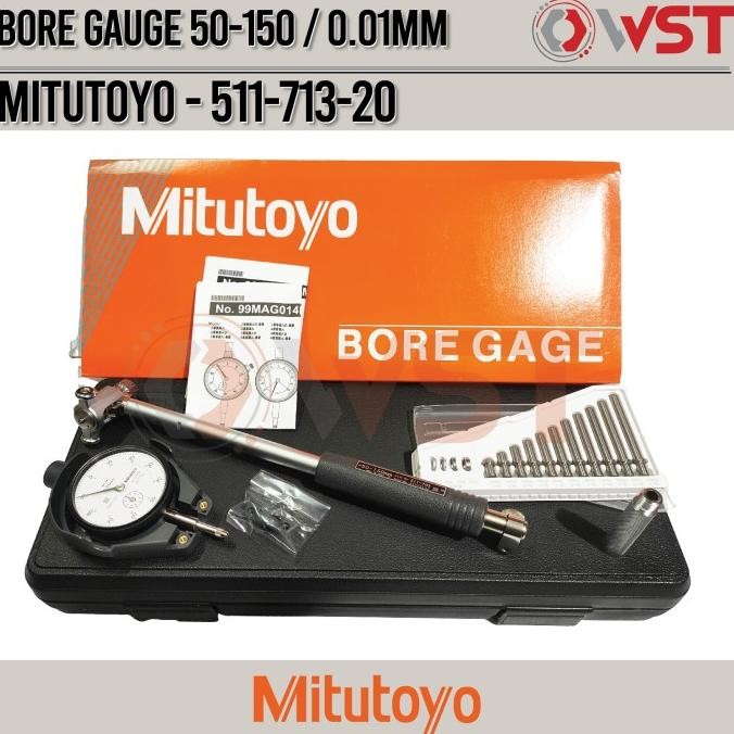 Jual MITUTOYO BORE GAGE/CYLINDER GAUGE/ BORE GAUGE 50-150/0.01MM (511-713) ORIGINAL DAN ...