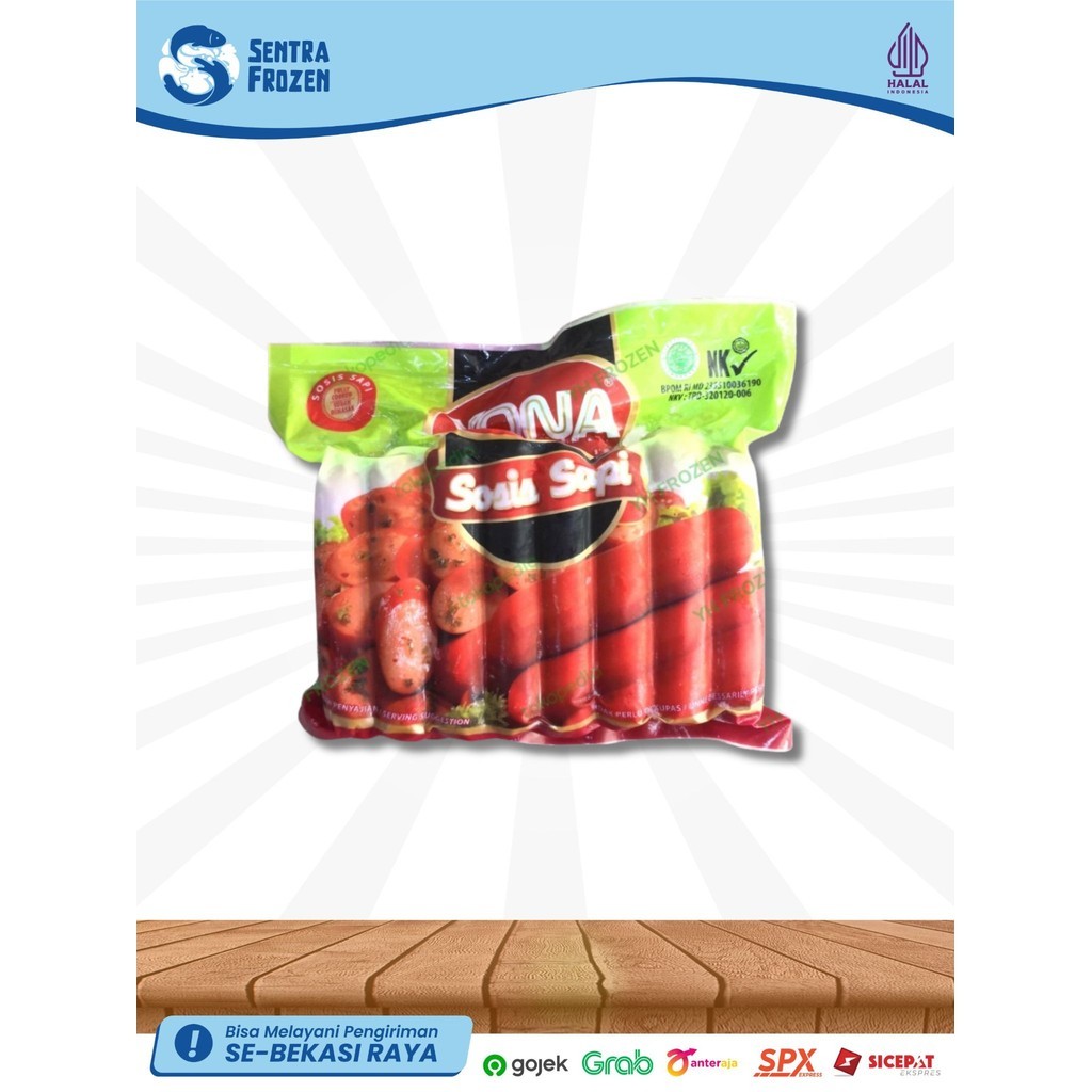 Jual YONA SOSIS SAPI MERAH 15S 450GR ( 20 ) | Shopee Indonesia