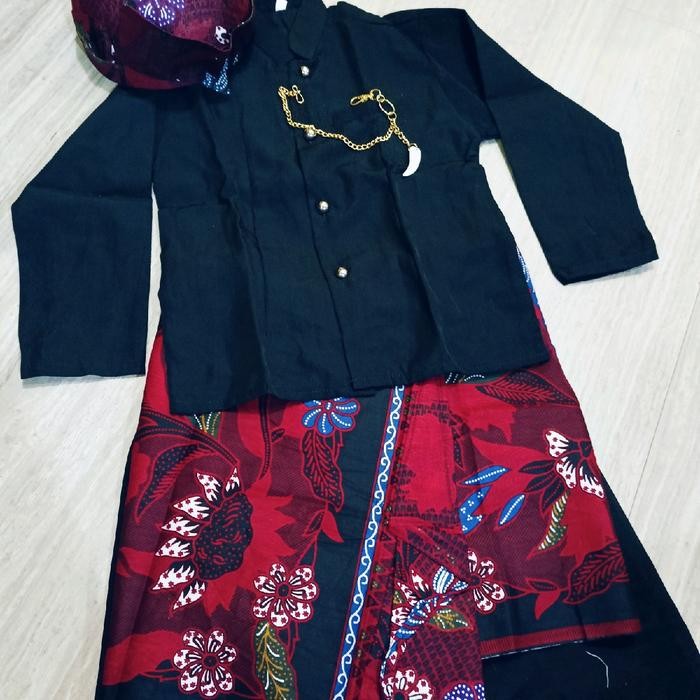 Jual BAJU BASOFI ANAK BAJU ADAT JAWA BAJU CAK DANING | Shopee Indonesia