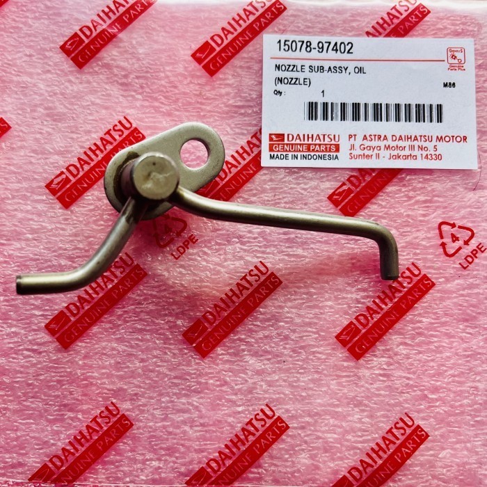 Jual Pipa nozzle jet oli grandmax luxio rush terios original | Shopee ...