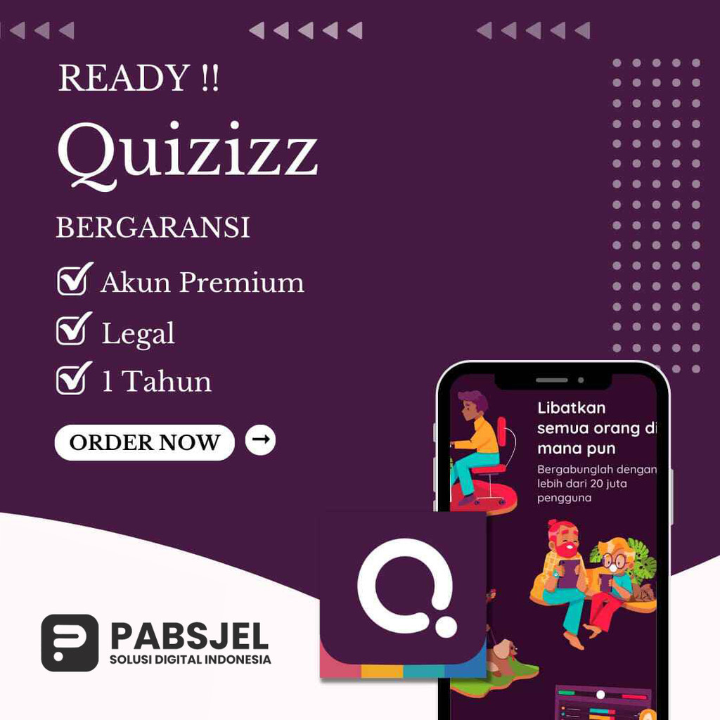 Jual Quizizz Super Premium 1 Tahun Full Garansi Termurah (Proses Cepat ...