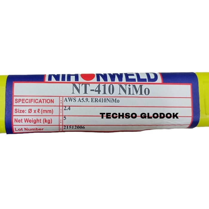 Jual ER410 NiMo kawat las t NIHONWELD NT-410 NIMO ( per box) | Shopee ...