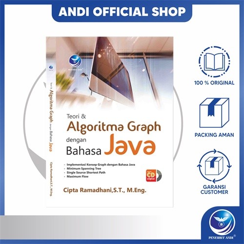 Jual Buku Teori Dan Algoritma Graph Dengan Bahasa Java + cd | Shopee ...
