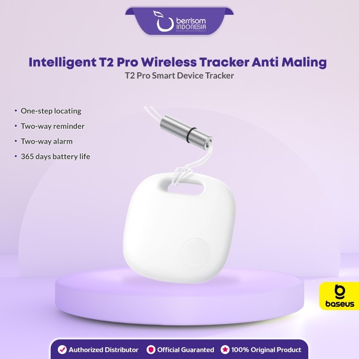 Jual Baseus T2 Pro Key Finder Wireless Tracker Anti Maling Tracking ...