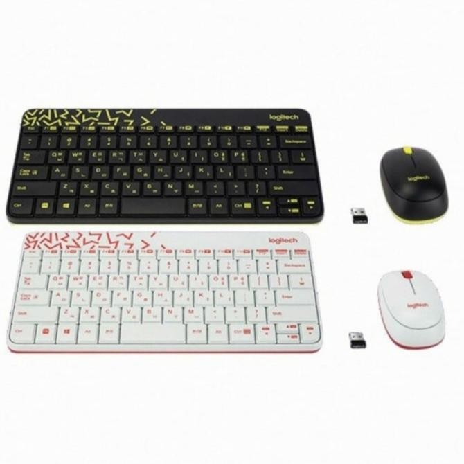 Jual Logitech MK240 Mini Keyboard Mouse Wireless | Shopee Indonesia