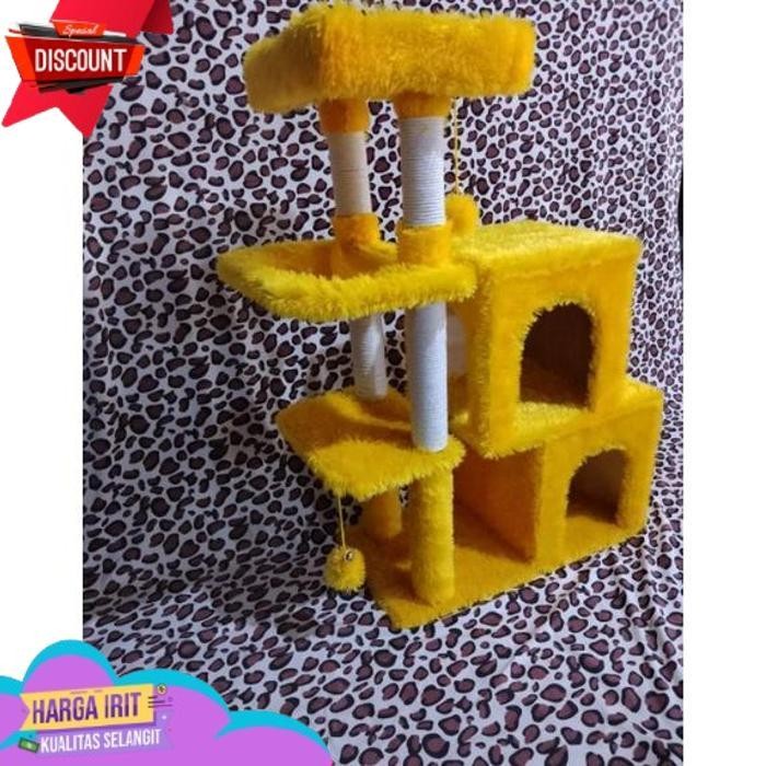 Jual TODAY MODERN CAT HOUSE DOUBLE / CAT HOUSE ADULT / RUMAH KUCING ...