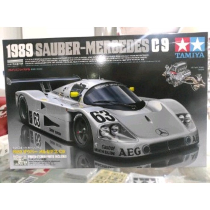 Jual 1989 Sauber - Mercedes C9 - 24359 Tamiya | Shopee Indonesia