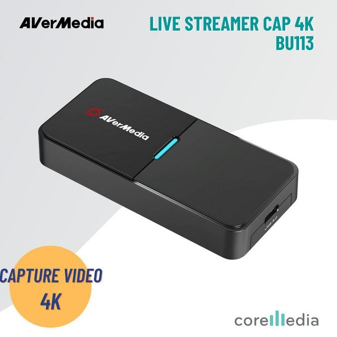 Jual CO AVerMedia Live Streamer CAP 4K - BU113 - Capture HDMI ke USB ...