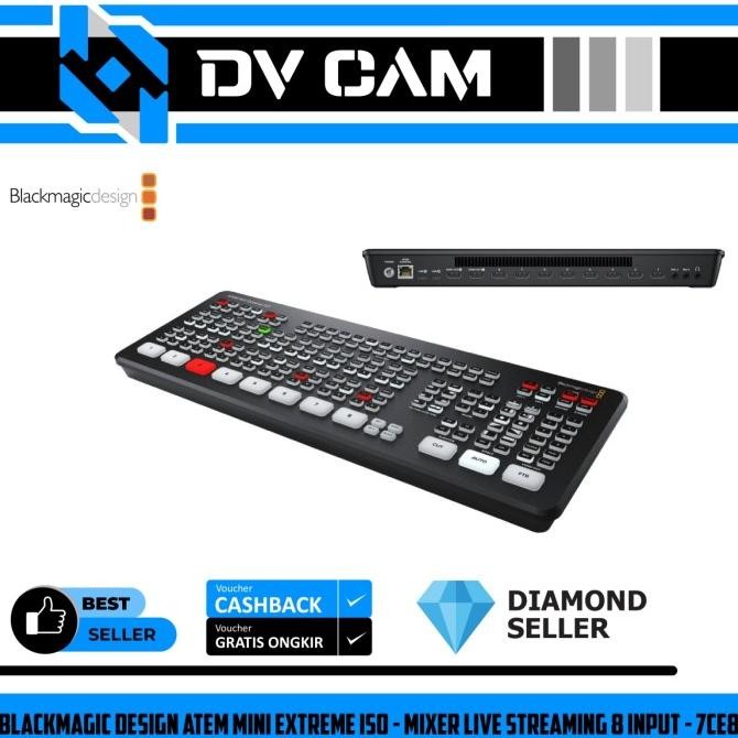 Jual Blackmagic Design Atem Mini Extreme Iso Mixer Live Streaming 8 ...