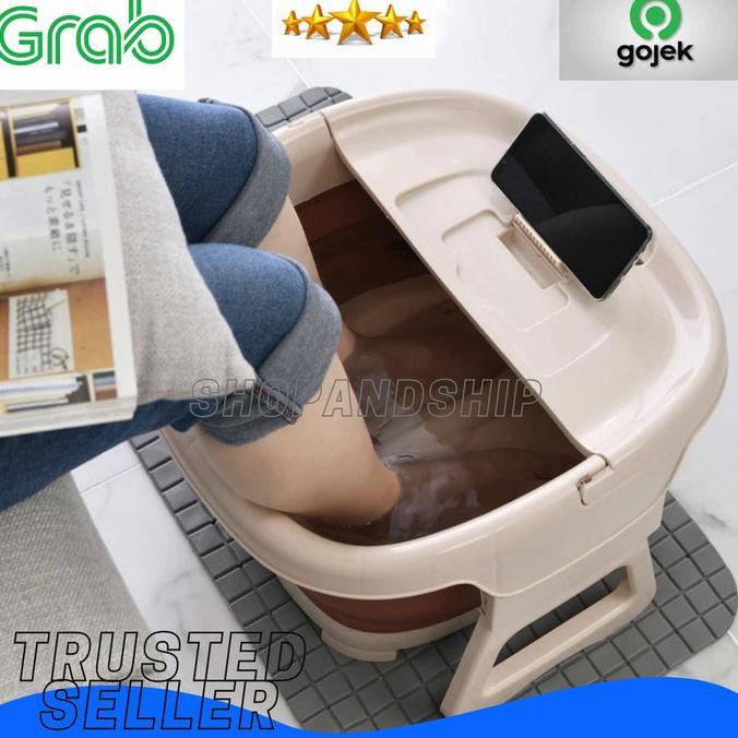 Jual NEW Footbath Bucket Baskom Ember Air SPA Pijat Rendam Pedicure Kaki Lipat | Shopee Indonesia
