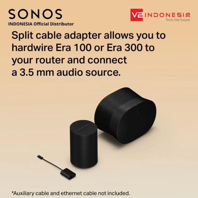 Jual Sonos Combo Adapter - Black New Stok | Shopee Indonesia