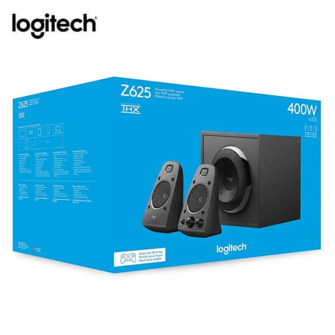 Jual Logitech Z625 2.1 Speaker Powerful Thx For Pc Z 625 Resmi Original ...