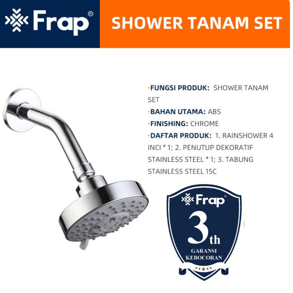 Jual FRAP IF211 Shower Tembok Bundar Dengan Pancuran Hujan | Shopee Indonesia