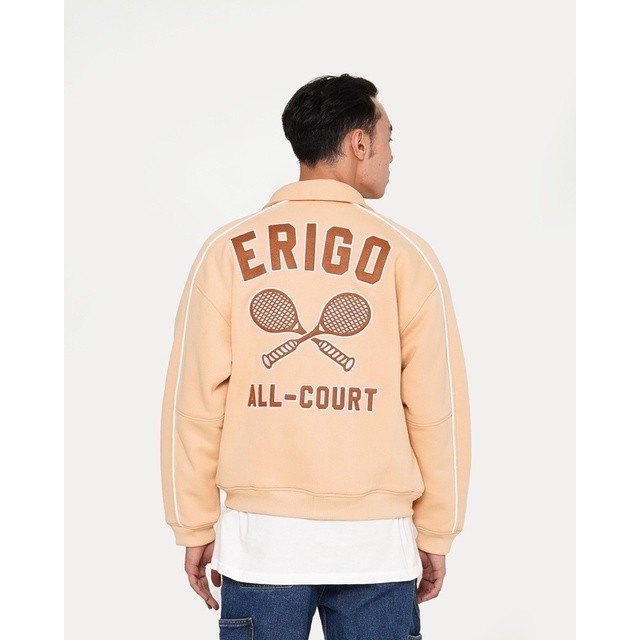 Jual Erigo Varsity Classic Ricquel Cream Gold Unisex | Shopee Indonesia