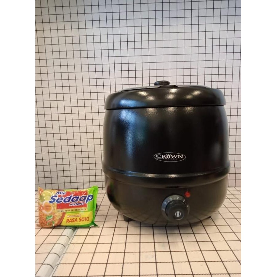 Jual CO Crown Horeca Soup Kettle Tureen Pemanas Sop Kuah 10 Liter 6000A ...